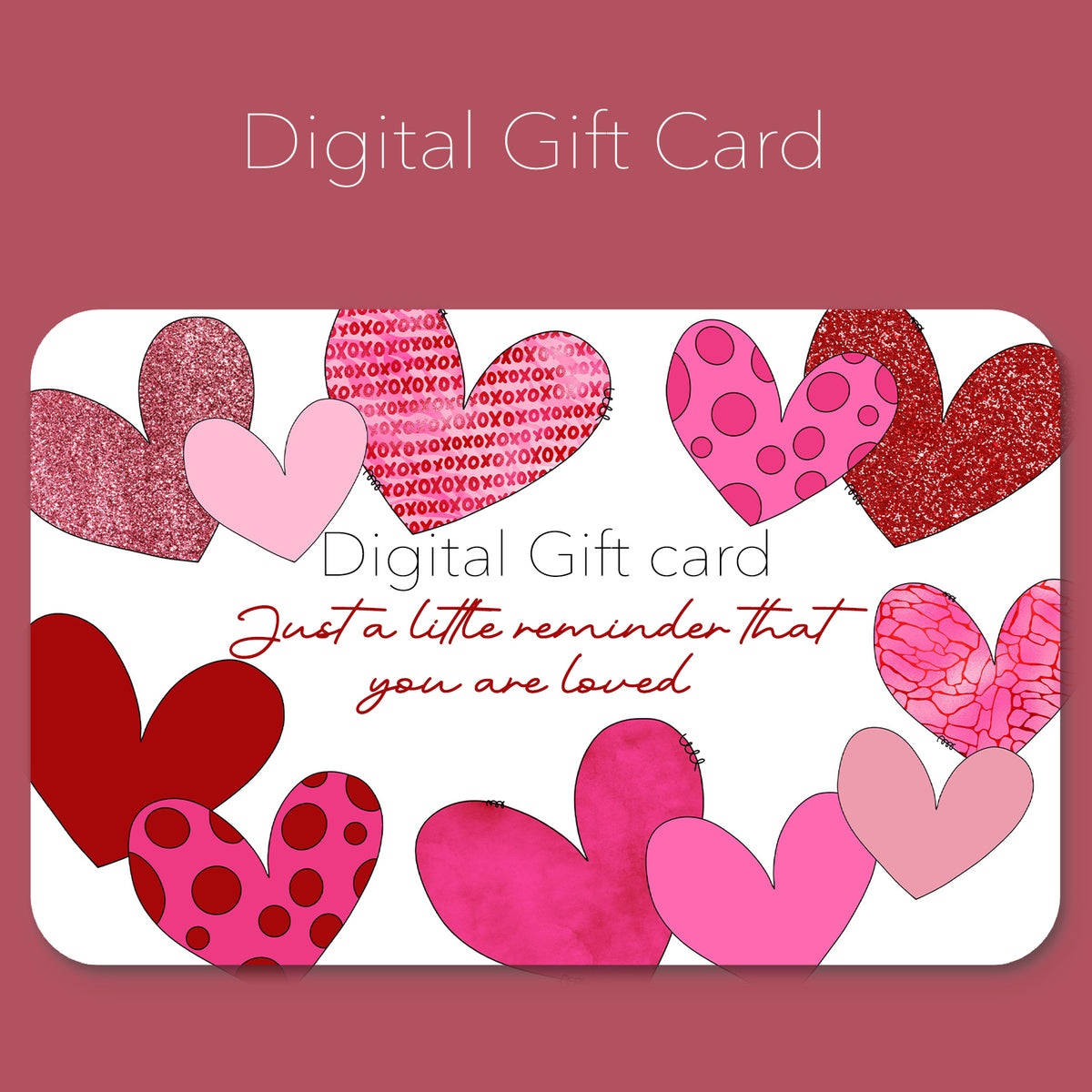 Tallula Digital Gift Card - hearts